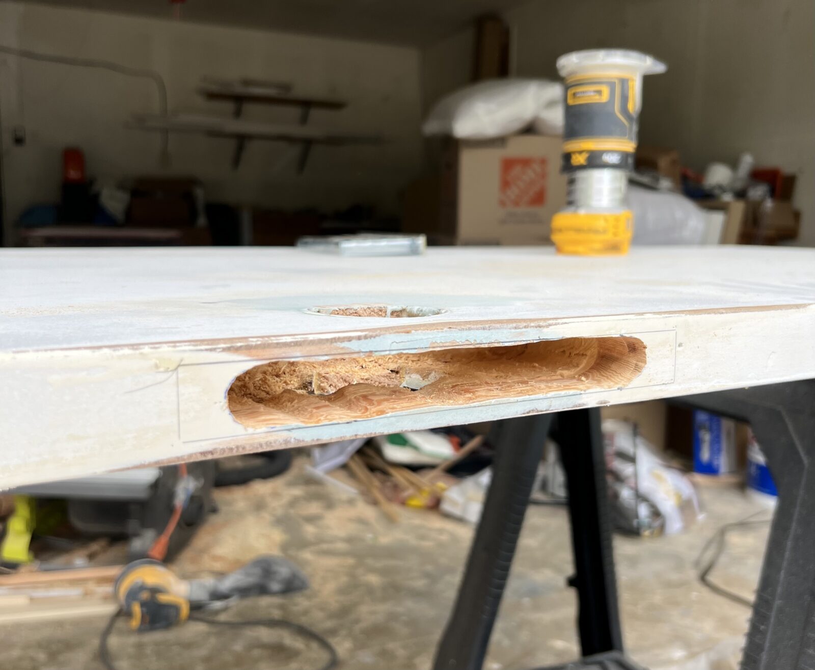 Retrofit a Standard Door into a Pocket Door - findmaggiemay.com